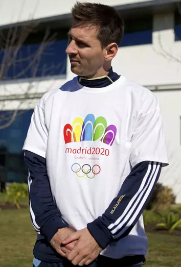 Lionel Messi met Madrid 2020