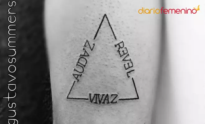 Tattooing a triangle, what options are there?