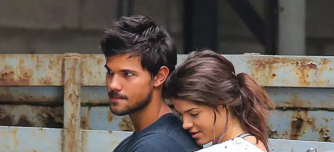 Taylor Lautner na Margie Avgeropoulos bụ enyi nwoke?