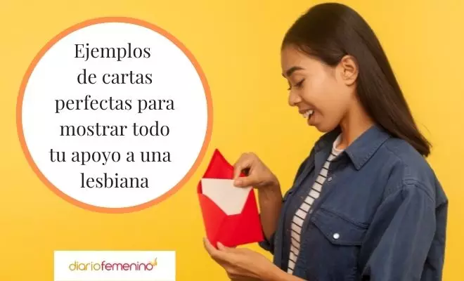Letters of support to dedicate to lesbian people