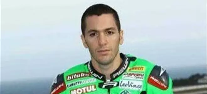 Pohřeb italského motocyklového závodníka Andrea Antonelliho