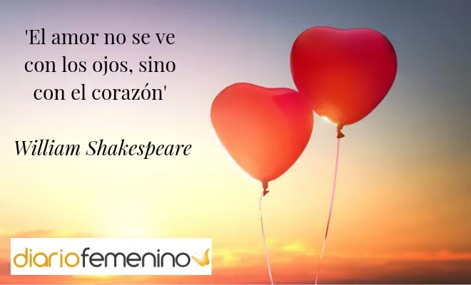 Der Satz von William Shakespeare zum Valentinstag