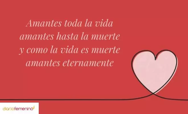 Poema de Sant Valentí sobre l'amor per sempre