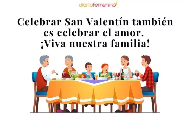 Κάρτα οικογενειακής αγάπης για την ημέρα του Αγίου Βαλεντίνου