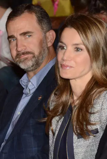 Letizia and Prince Felipe