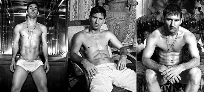 Fotos quentes de Messi para Dolce e Gabbana