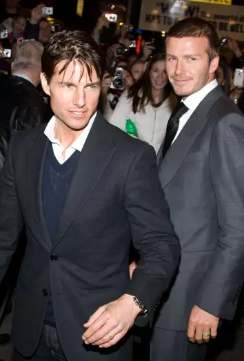 David Beckham ແລະ Tom Cruise, ຄູ່ຮູບເງົາ: Victoria Beckham ເປັນບ້າ