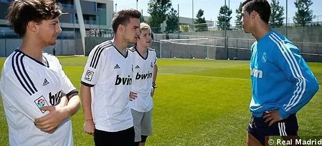 Cristiano Ronaldo og One Direction.