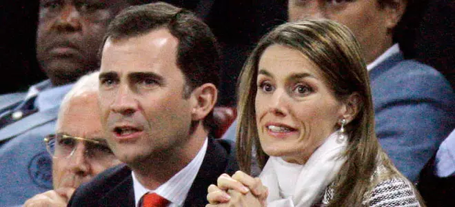 Letizia en Prins Felipe.