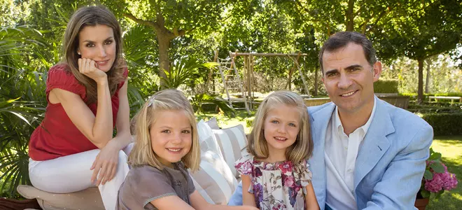 Prinsesse Letizia med Leonor og Sofia, forårsferie på Mallorca