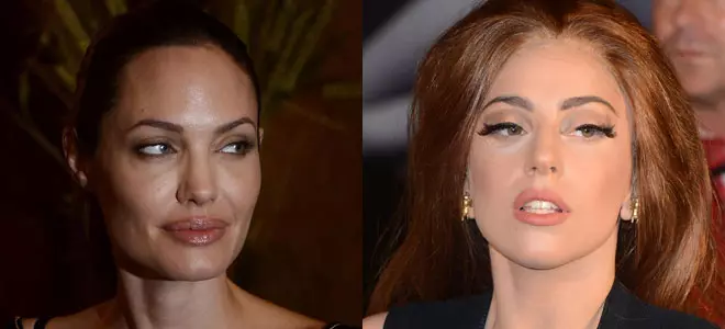 Watu mashuhuri wa mshikamano: Angelina Jolie na Lady Gaga