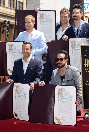 Backstreet Boys, φήμη του Χόλιγουντ.