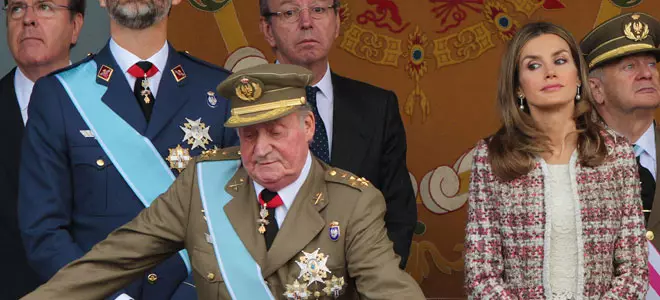 Letizia jeung Raja Juan Carlos.