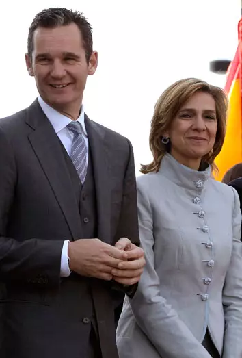 Infanta Cristina Inaki Urdangarin。