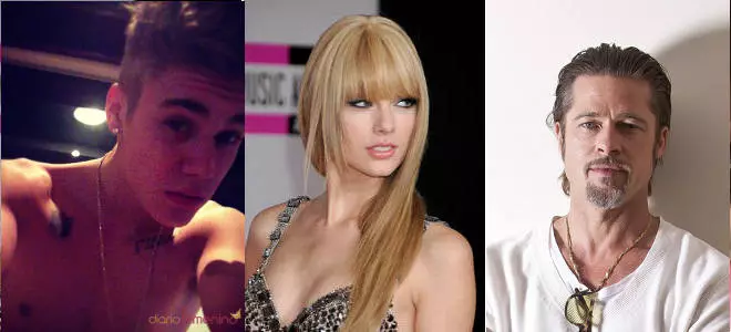 Justin Bieber, Taylor Swift, Sofía Vergara kana Brad Pitt vanotambira marii?