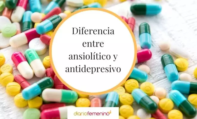 Li-antidepressants vs Anxiolytics: hore na e 'ngoe le e' ngoe e etselitsoe eng (hantle-ntle)