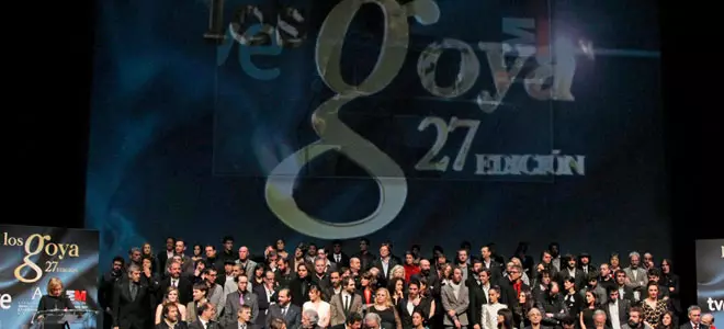 Controverse voor het Goya-gala in 2013.