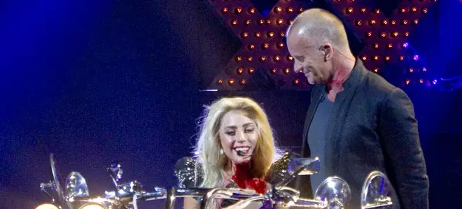 Lady gaga og Sting