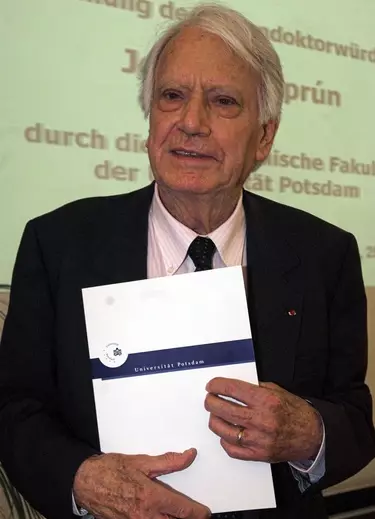 De Jorge Semprún, fréiere spuenesche Kulturminister, stierft a sengem Heem zu Paräis