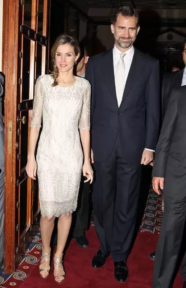 darkë gala princat Letizia dhe Felipe në Izrael