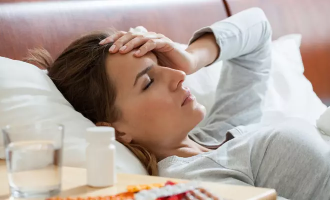 How to relieve a headache caused by the flu