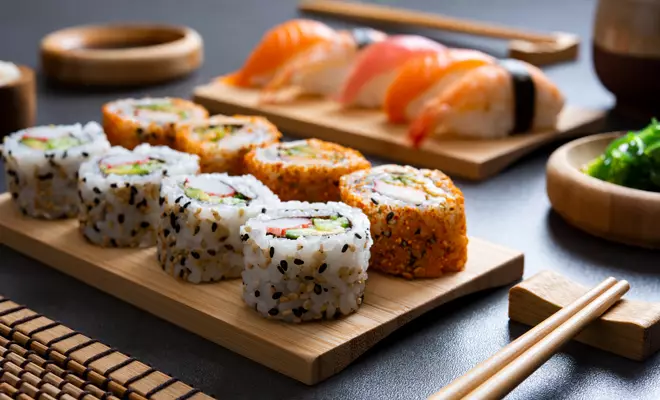 Sushi Recipe rau Valentine's Day