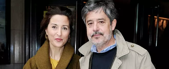 Esther Regina e Carlos Iglesias alla presentazione di 'Ispansi'