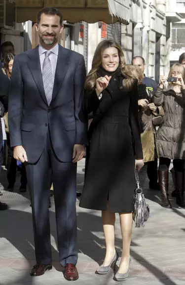 Prinsarna Felipe och Letizia besöker Menorca