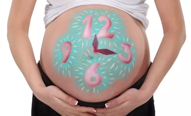 Mavemaling, mode til at male gravide maver
