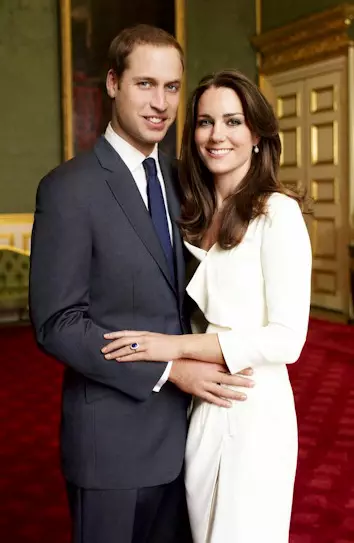 Het boek van William of England en Kate Middleton
