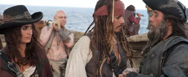 Penélope Cruz และ Johnny Depp ในภาพแรกของ 'Pirates of the Caribbean 4' 45042_1