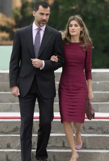 شاهزاده و لتیزیا پس از ورود به پرو