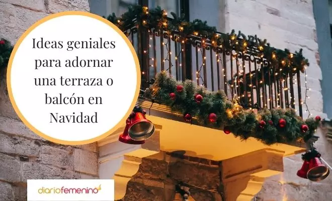 Idées pour décorer les balcons et les terrasses à Noël : ornements et artisanat