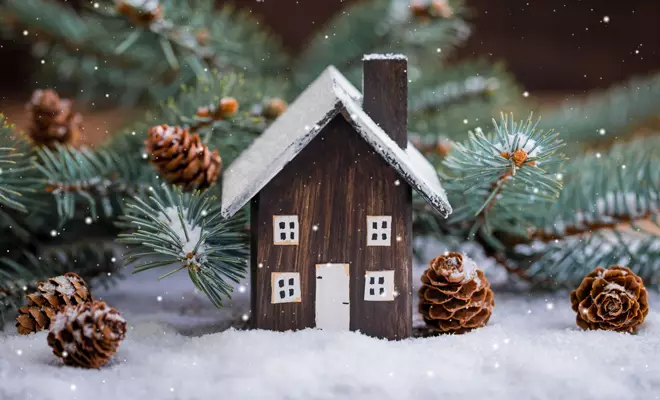 Како украсити малу кућу за Божић