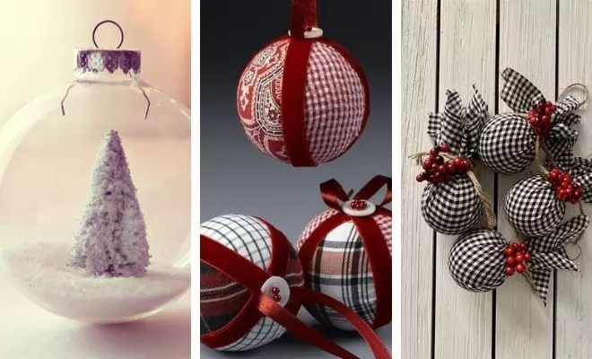 သင့်ခရစ်စမတ်သစ်ပင်အတွက် ခရစ္စမတ်ဘောလုံးများ