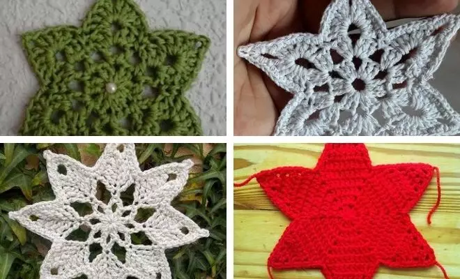 How to crochet Christmas stars