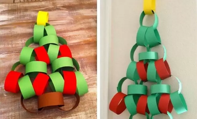 Come realizzare un albero di Natale con catena