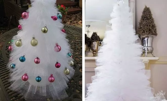 Како направити божићно дрво са тилом