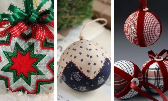 自宅でパッチワークのクリスマスボールを作る方法は？