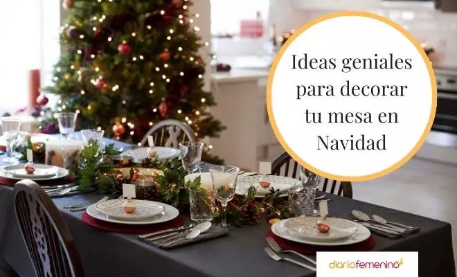 Vrlo originalne i savršene ideje za ukrašavanje vašeg stola za Božić