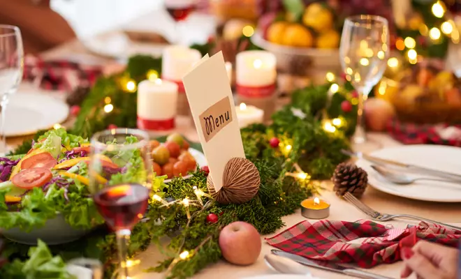 Pridajte menu na svoj vianočný stôl