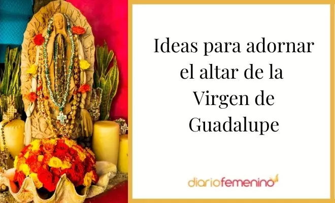 Wéi den Altor vun der Jongfra vu Guadalupe ze dekoréieren: Dekoratioun an Elementer