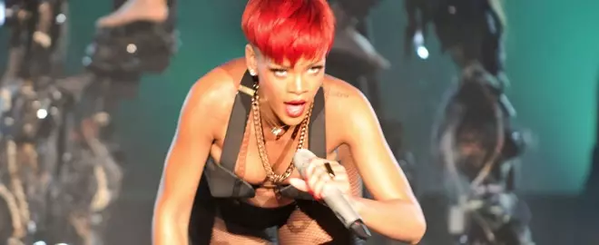 Rihanna na koncertu