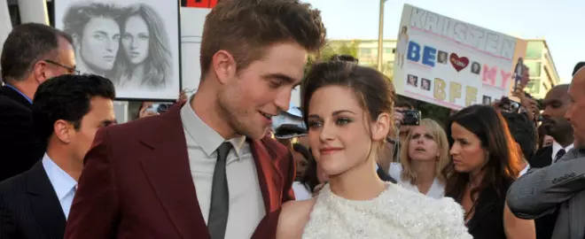 Robert Pattinson na Kristen Stewart