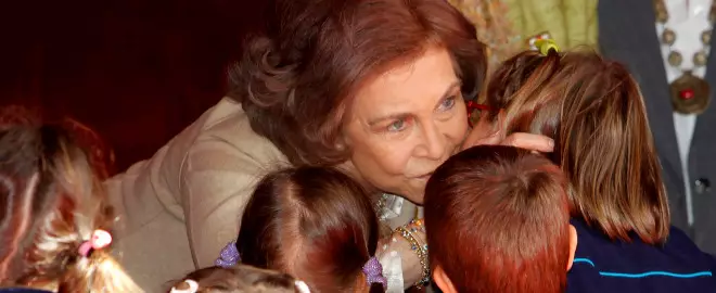 Queen Sofia nan jou kwa wouj