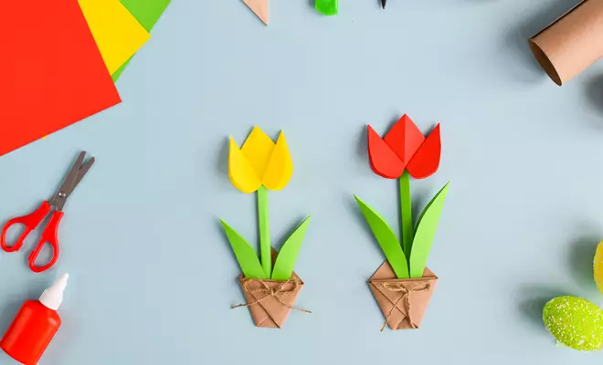 Kako napraviti tulipane za Dan žena