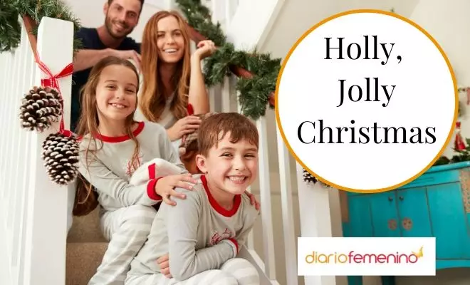 Engelsk julesang: Holly, Jolly Christmas