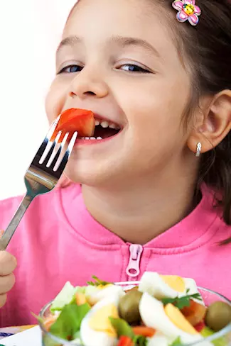 comida saudável para crianças