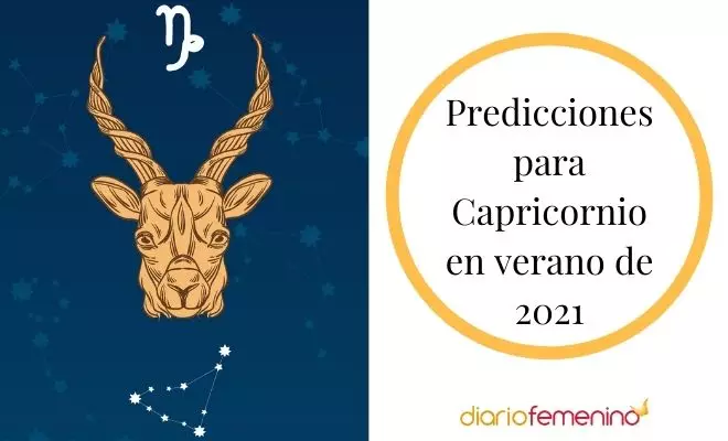 Capricorn and its predictions for summer 2021