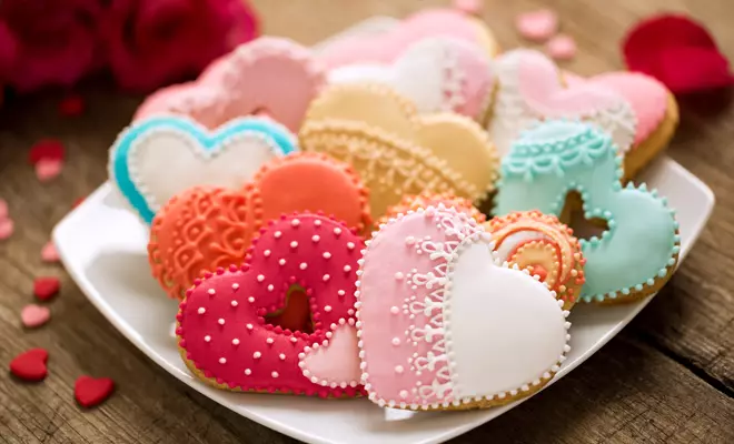 Вкусное печенье из мастики на День святого Валентина